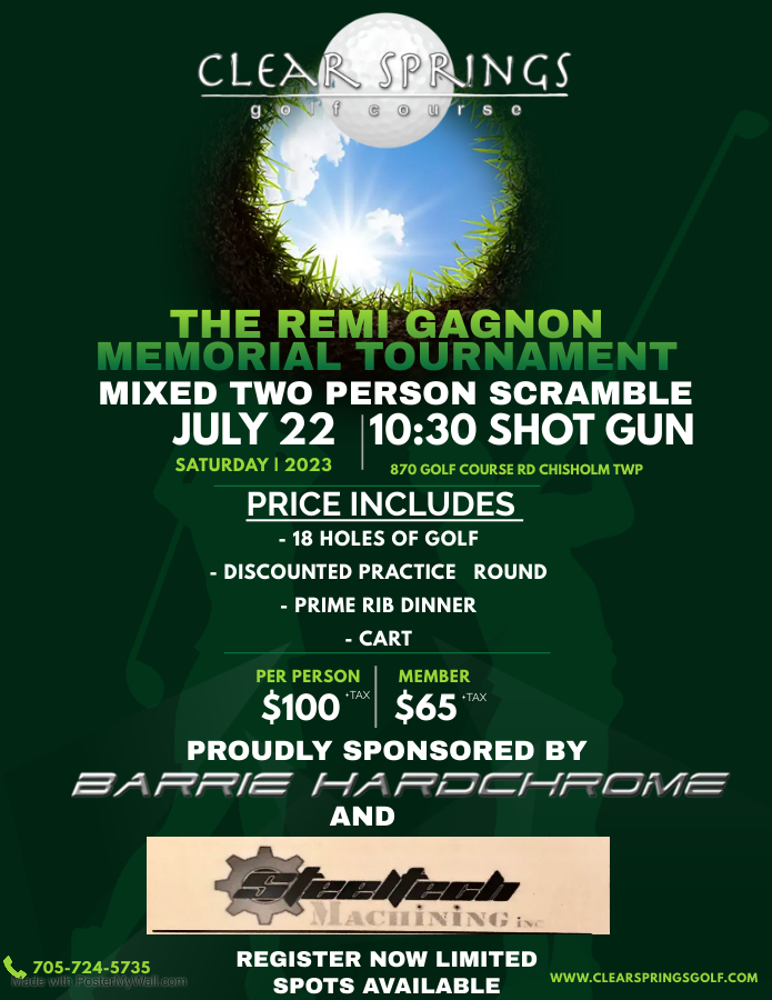 Events Archive - Clear Springs Golf Course